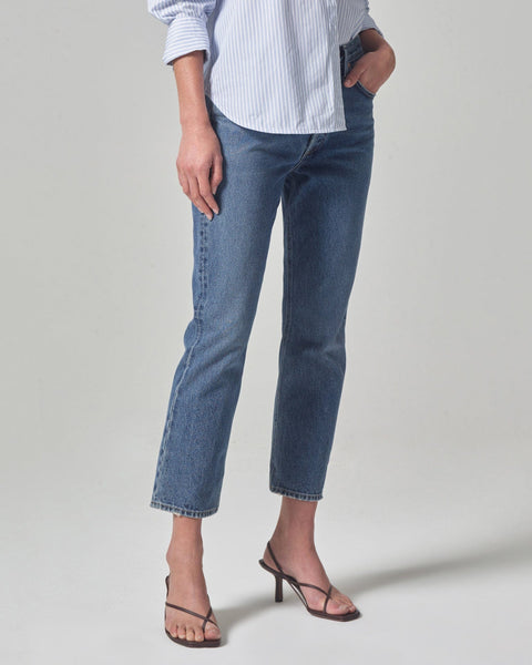 Charlotte High Rise Straight in First Class – Bliss Boutiques