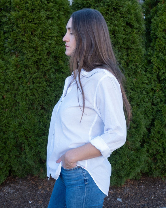 XiRENA Beau Shirt in White - Bliss Boutiques