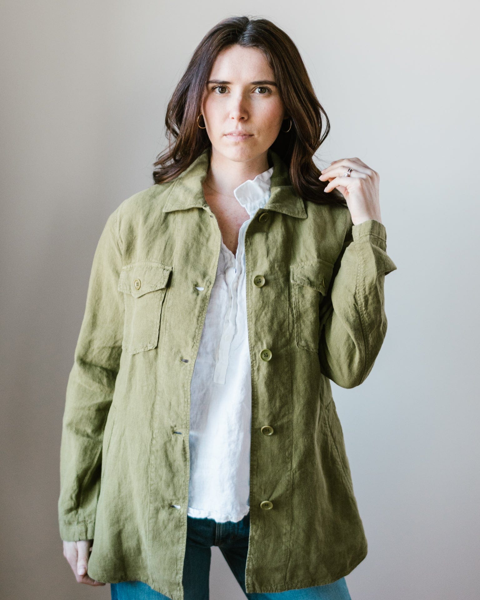 Valentine Jacket in Matcha – Bliss Boutiques